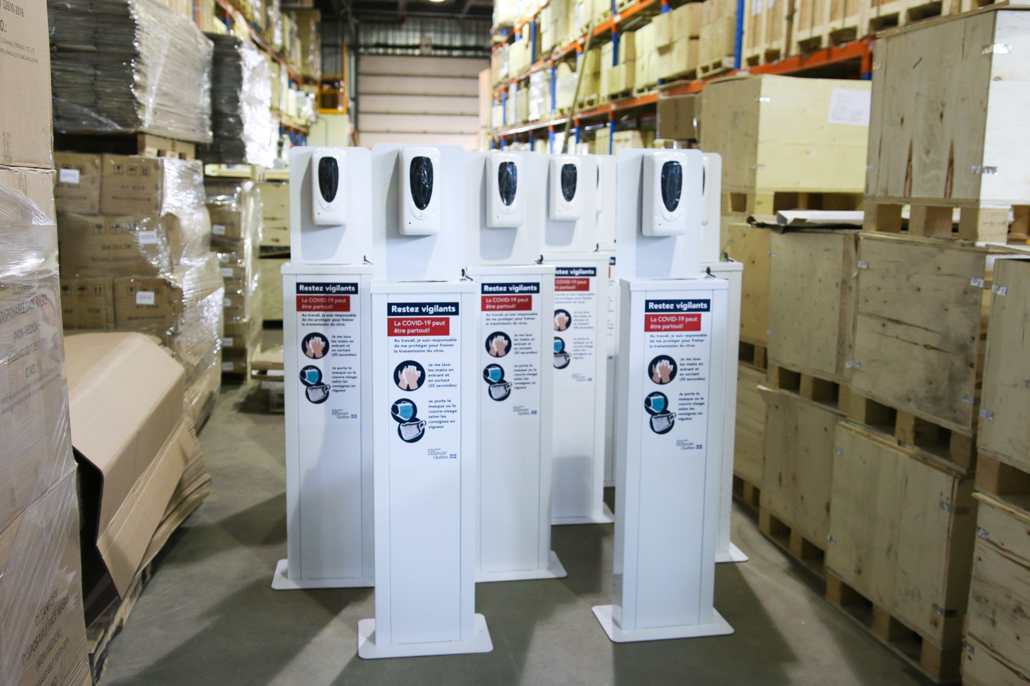 Face mask dispenser 500 capacity - Area machines