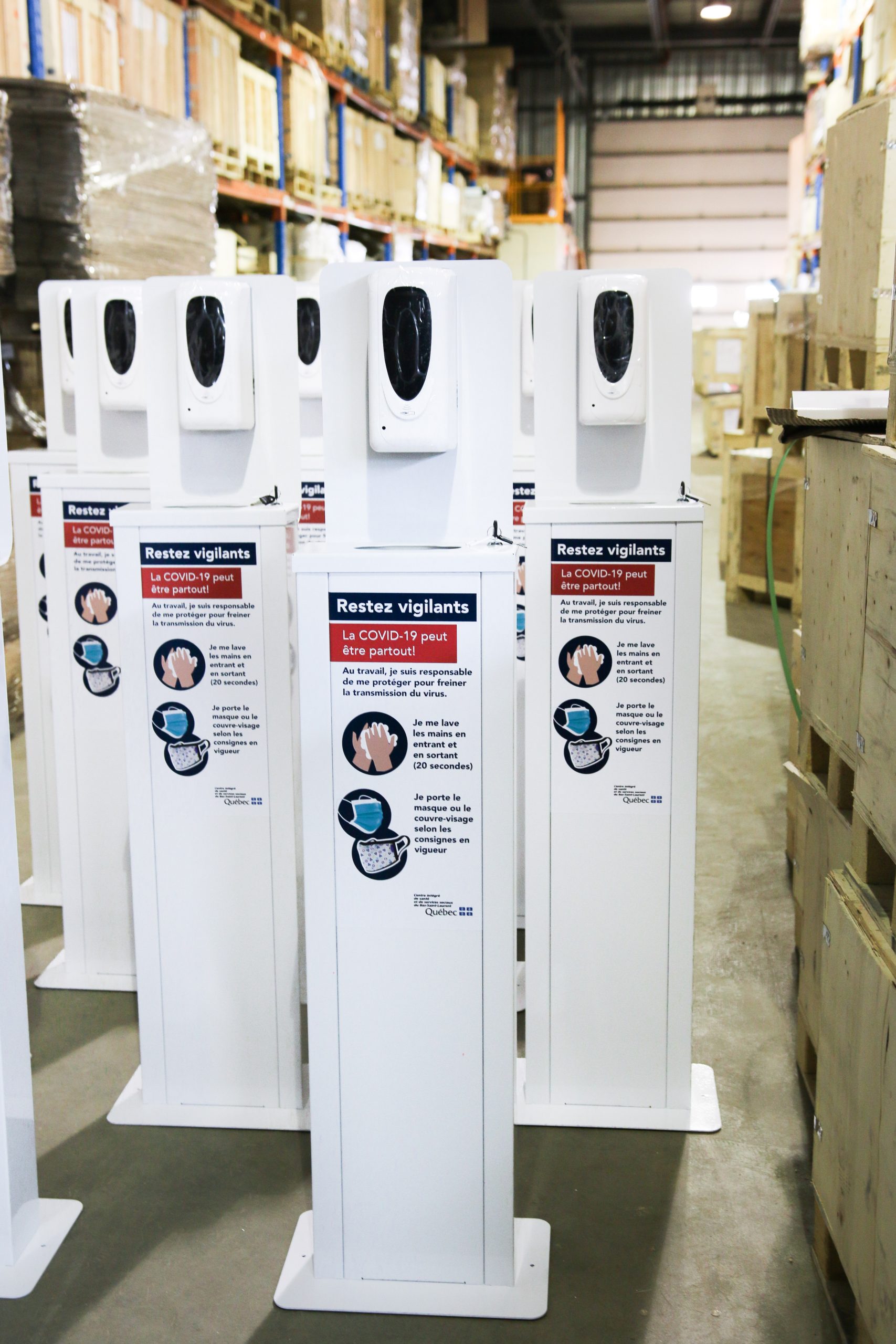 Face mask dispenser 500 capacity - Area machines