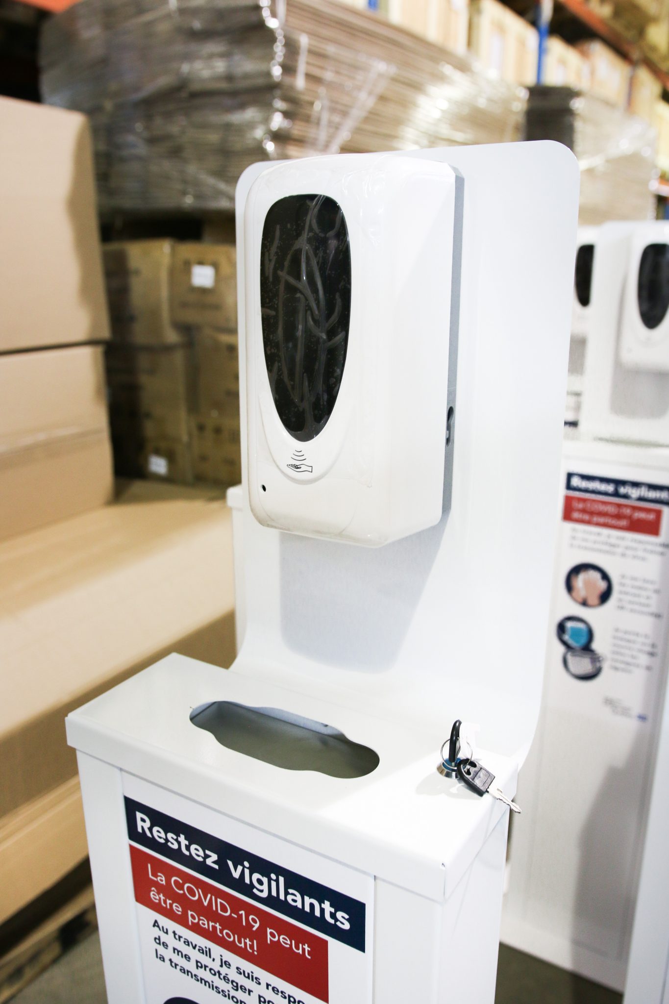 Face mask dispenser 500 capacity - Area machines